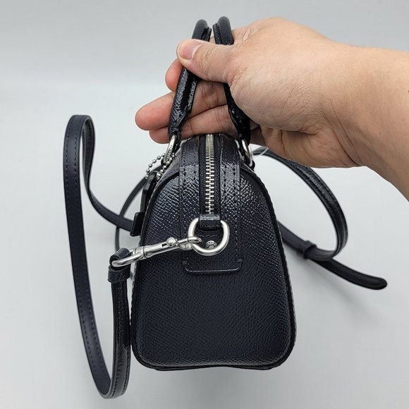 Coach | Bags | Coach Mini Rowan Crossbody Ce63 Midnight Navy | Poshmark